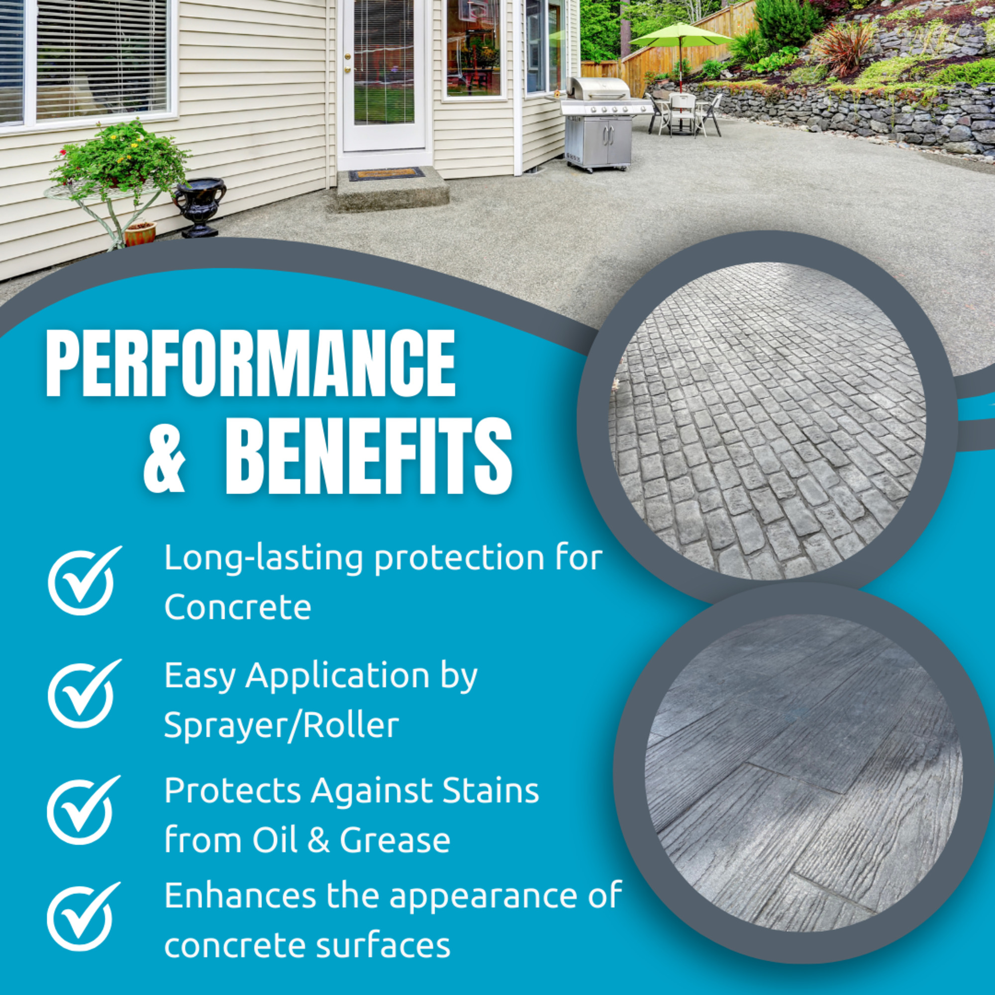 Concrete Driveway & Floor Sealer