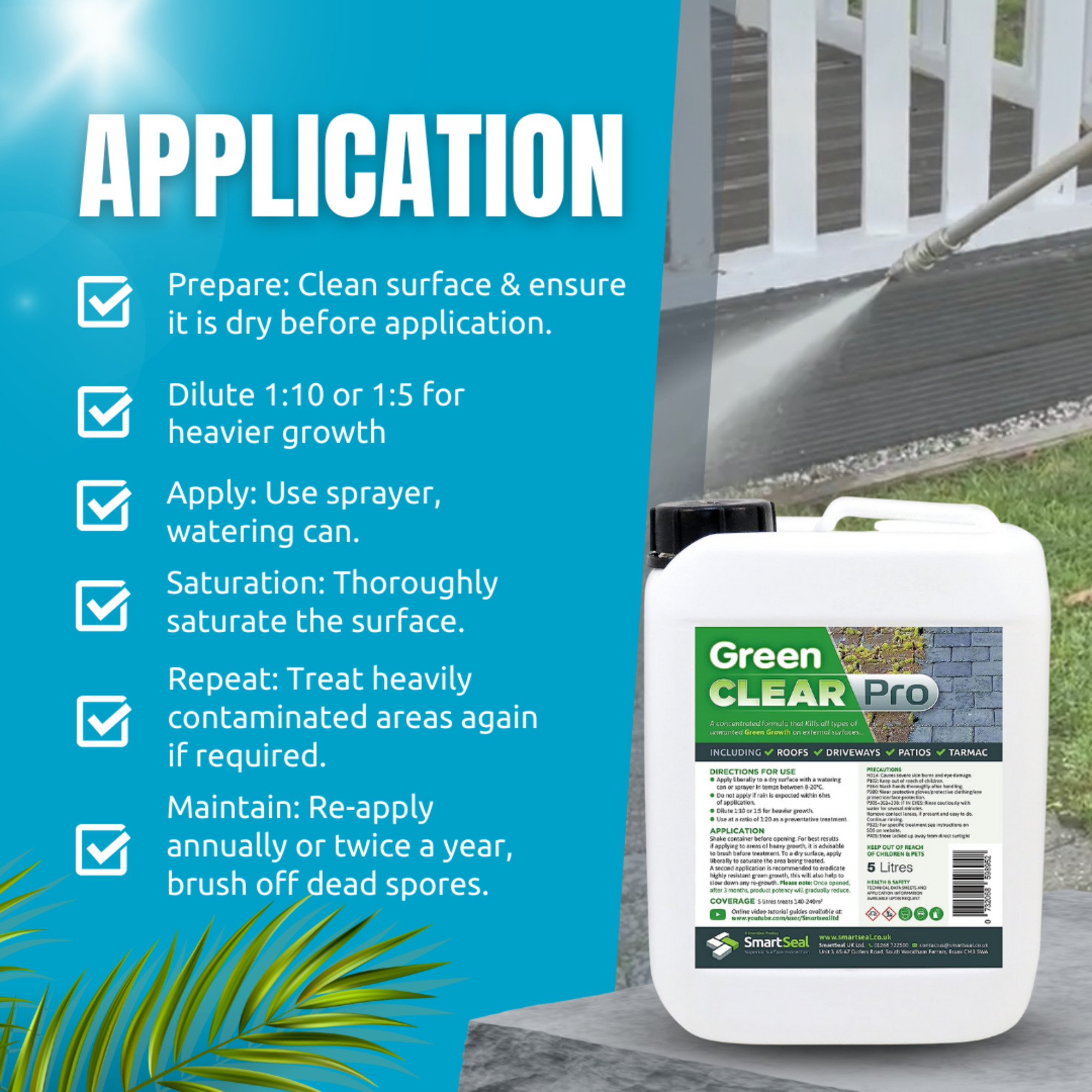 Green Growth Remover | Green Algae Remover