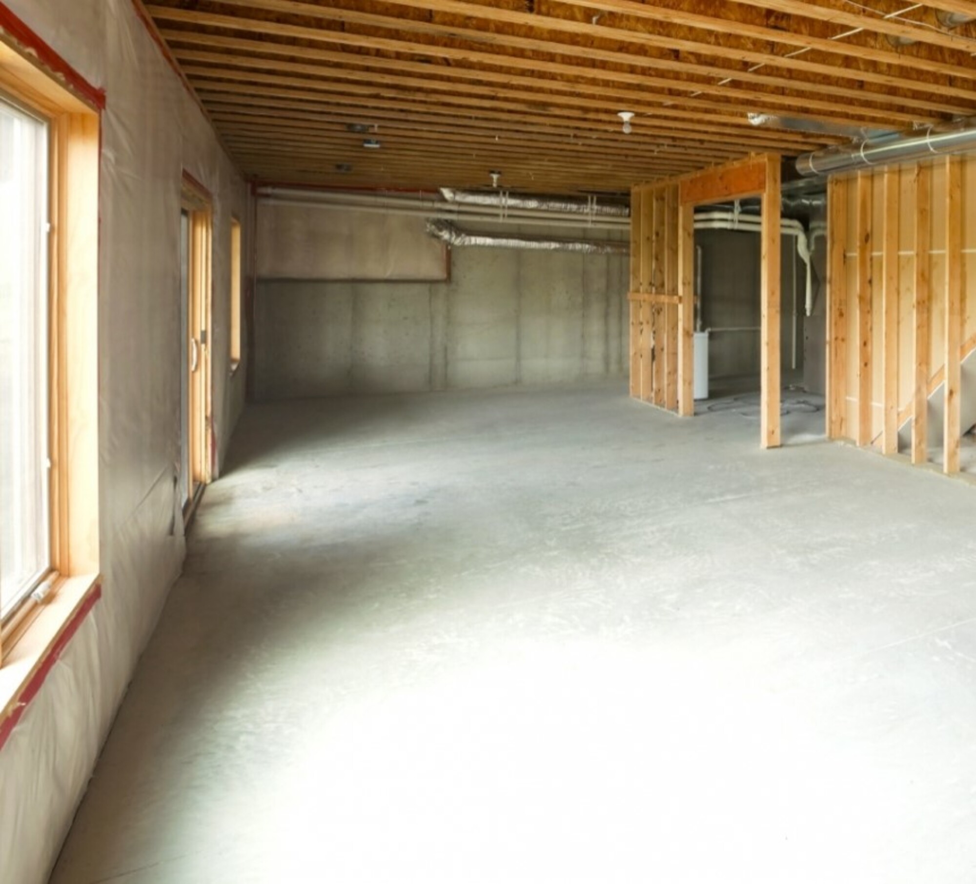 Dusty Cement Basement Floor - Openbasement