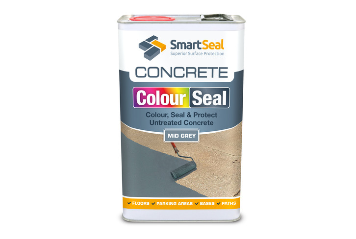 Concrete ColourSeal - MID GREY - Colour, Seal and Protect Untreated ...